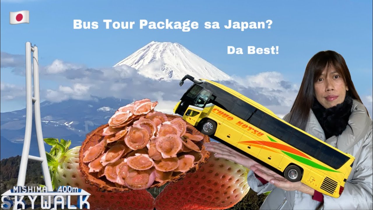 Bus tour package sa Japan? Da best!|Japan package tour - YouTube