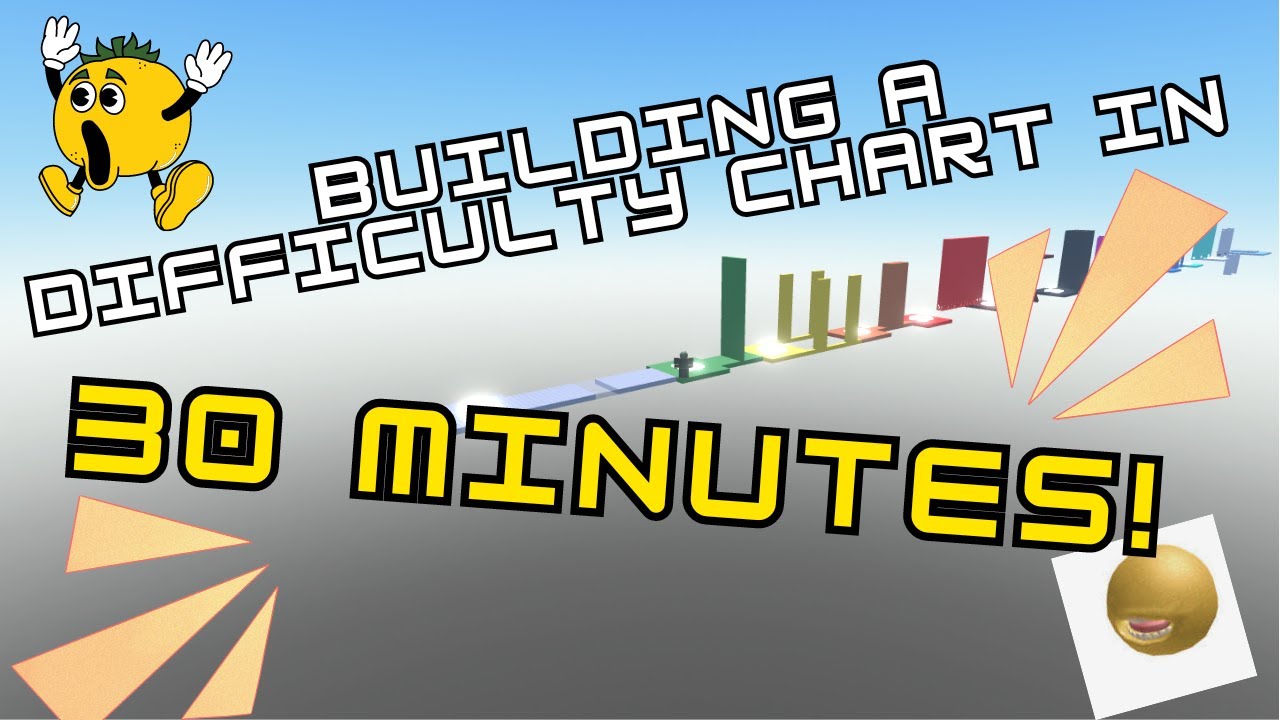 Building A Difficulty Chart In 30 MINUTES!! (Roblox) - YouTube