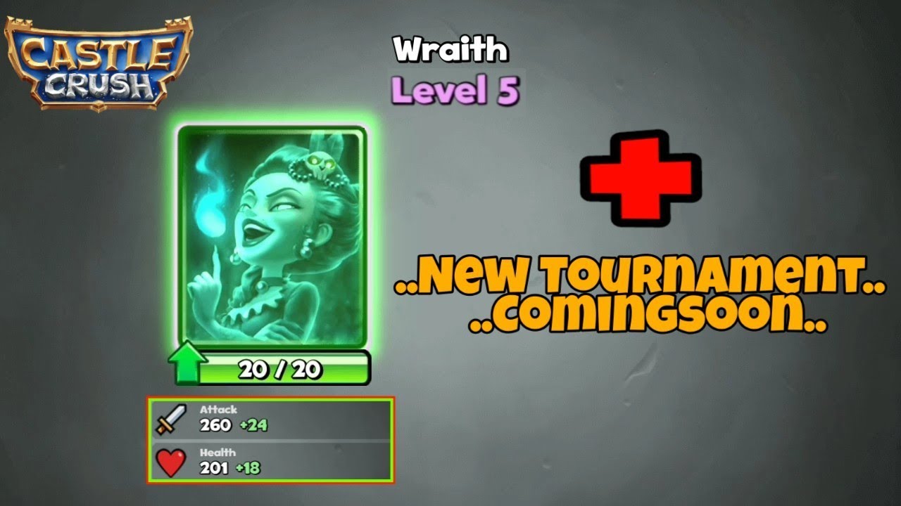 Wraith Level 5 in:- Castle Crush - YouTube