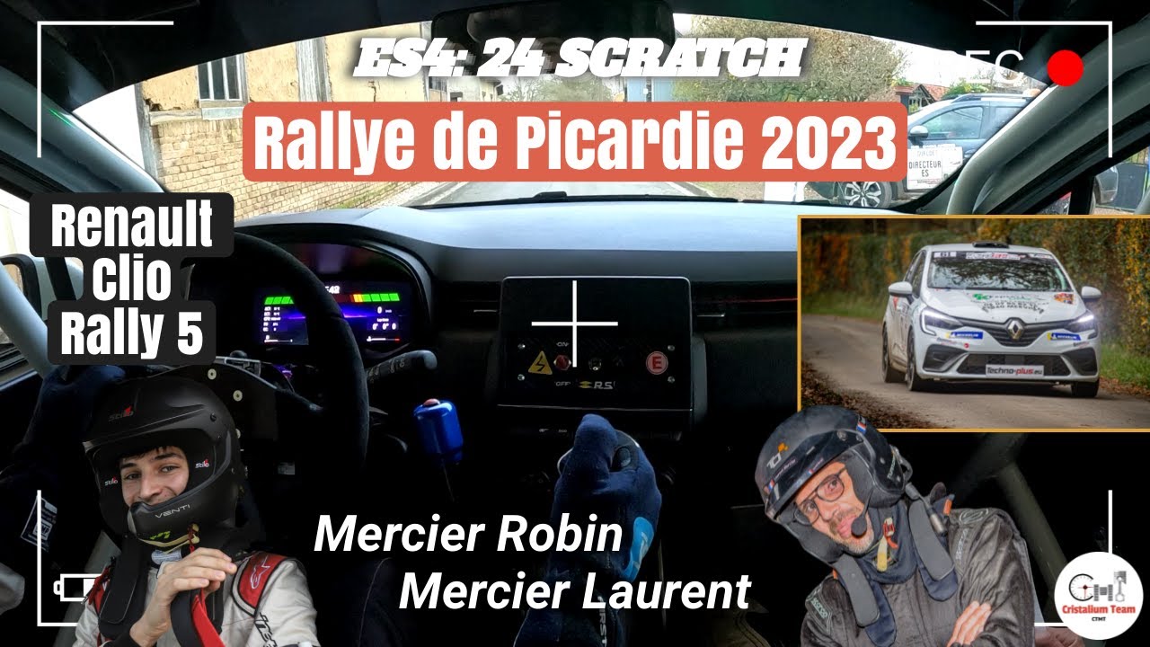 Rallye de Picardie 2023 Caméra Embarquée: ES4 - 24 Scratch - Mercier ...