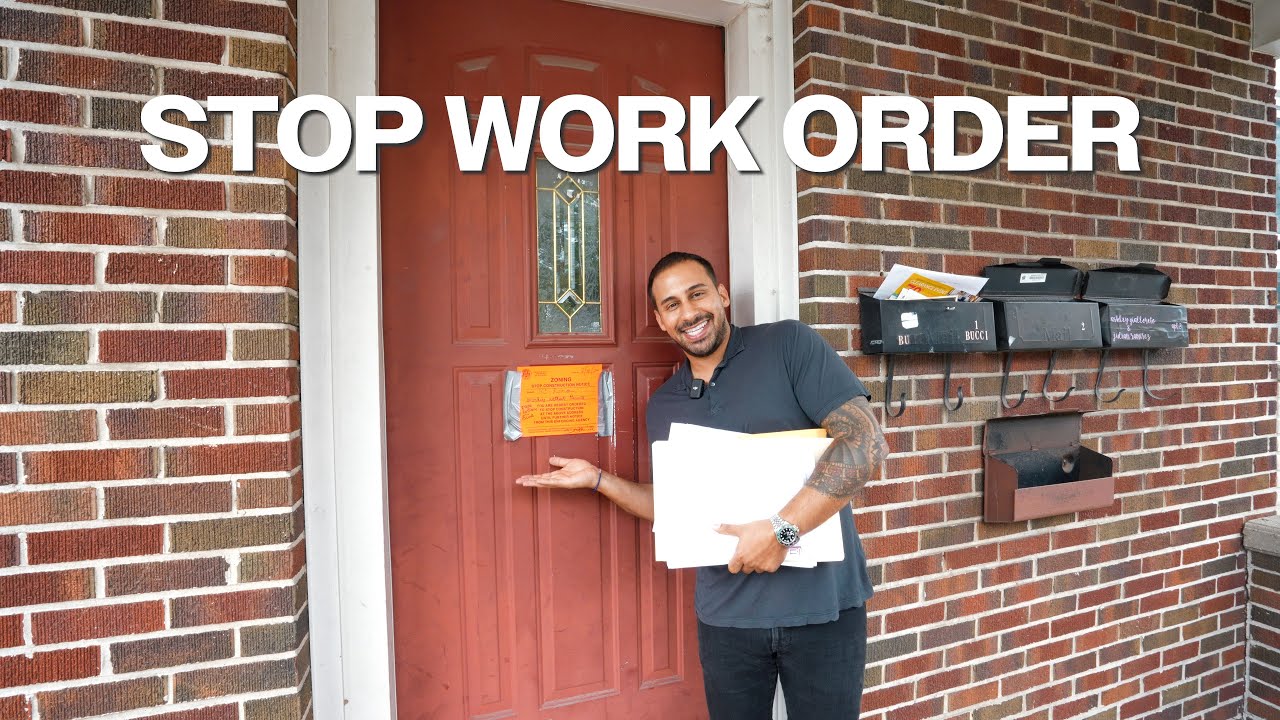 What is a STOP WORK ORDER? - YouTube
