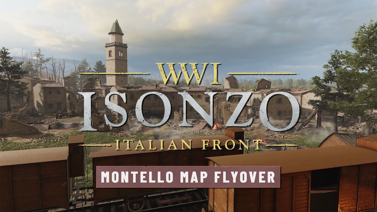 Isonzo - Montello Map Flyover - YouTube