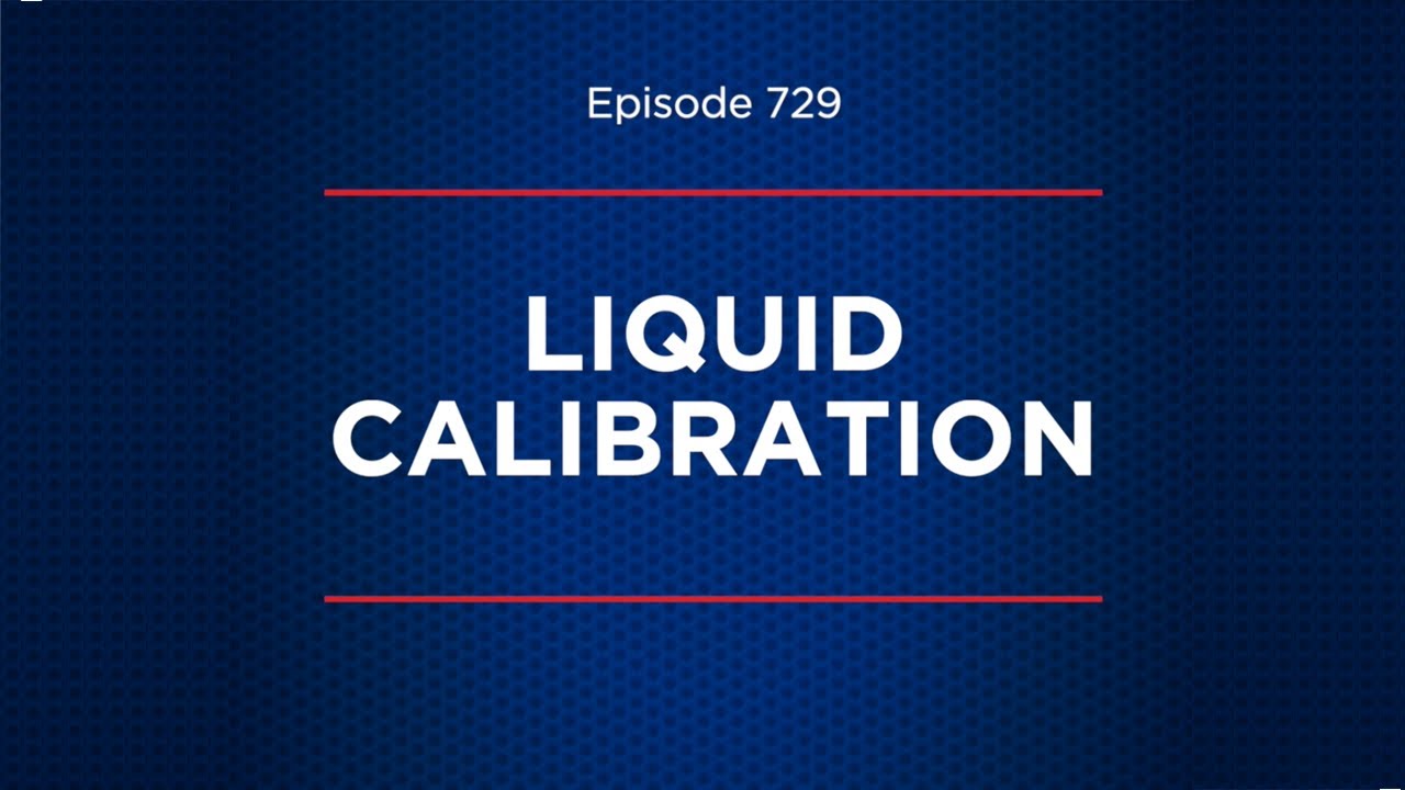 Liquid Calibration - YouTube