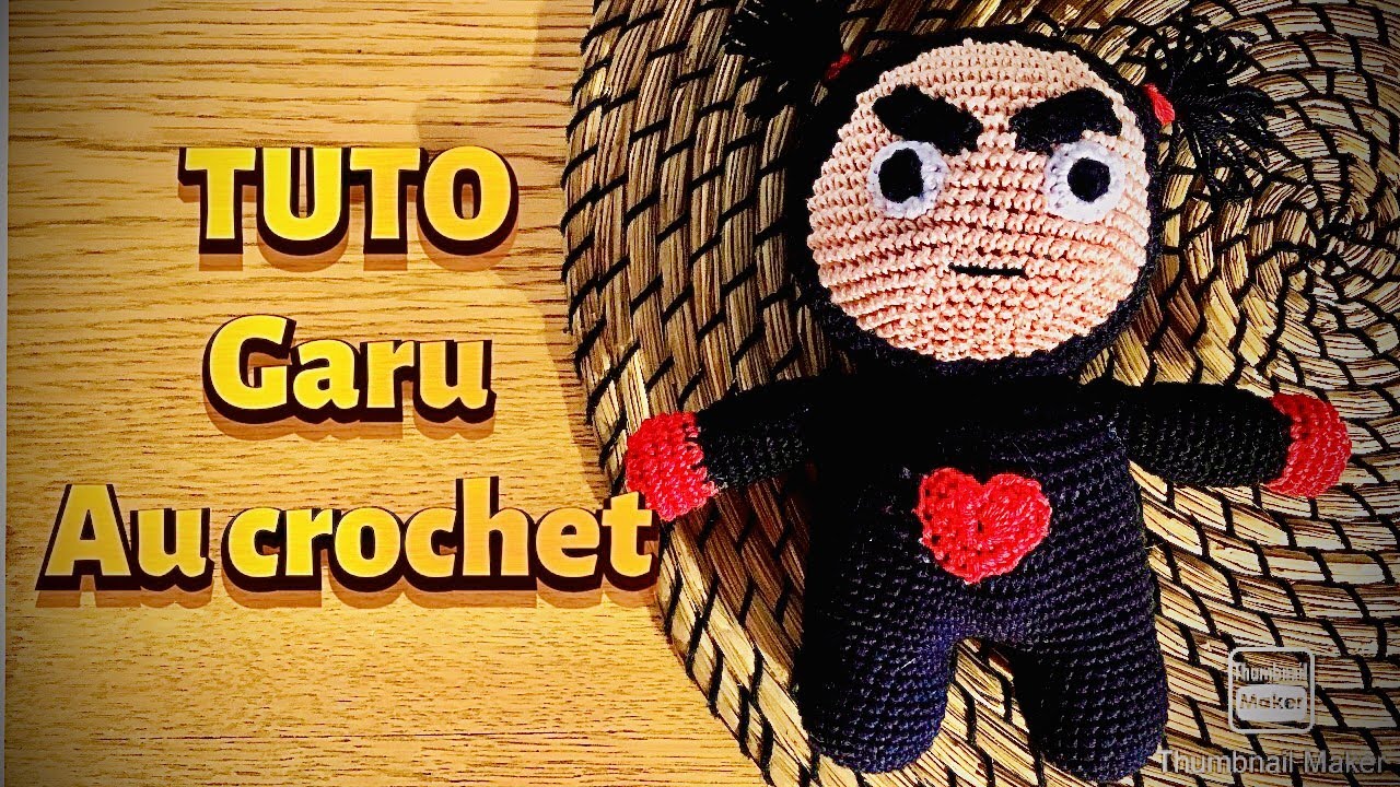 tuto garu au crochet facil - YouTube