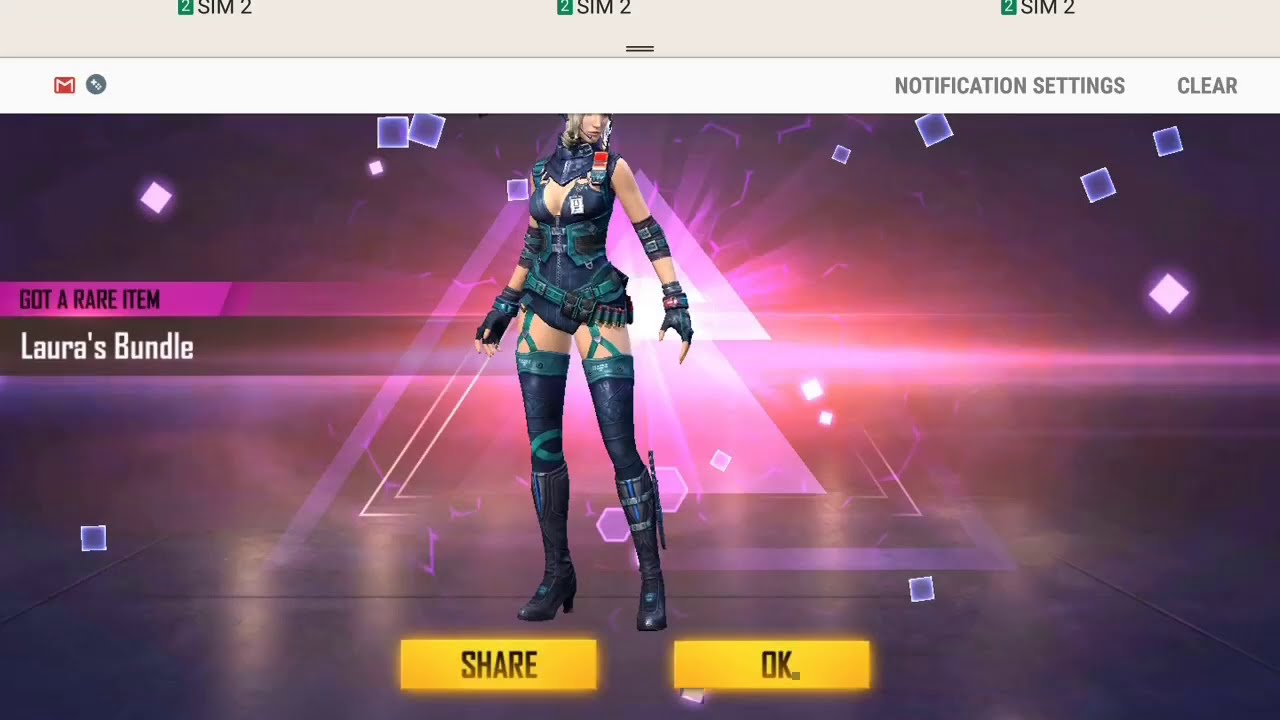 Garena Free Fire Laura Special Agent outfit - YouTube