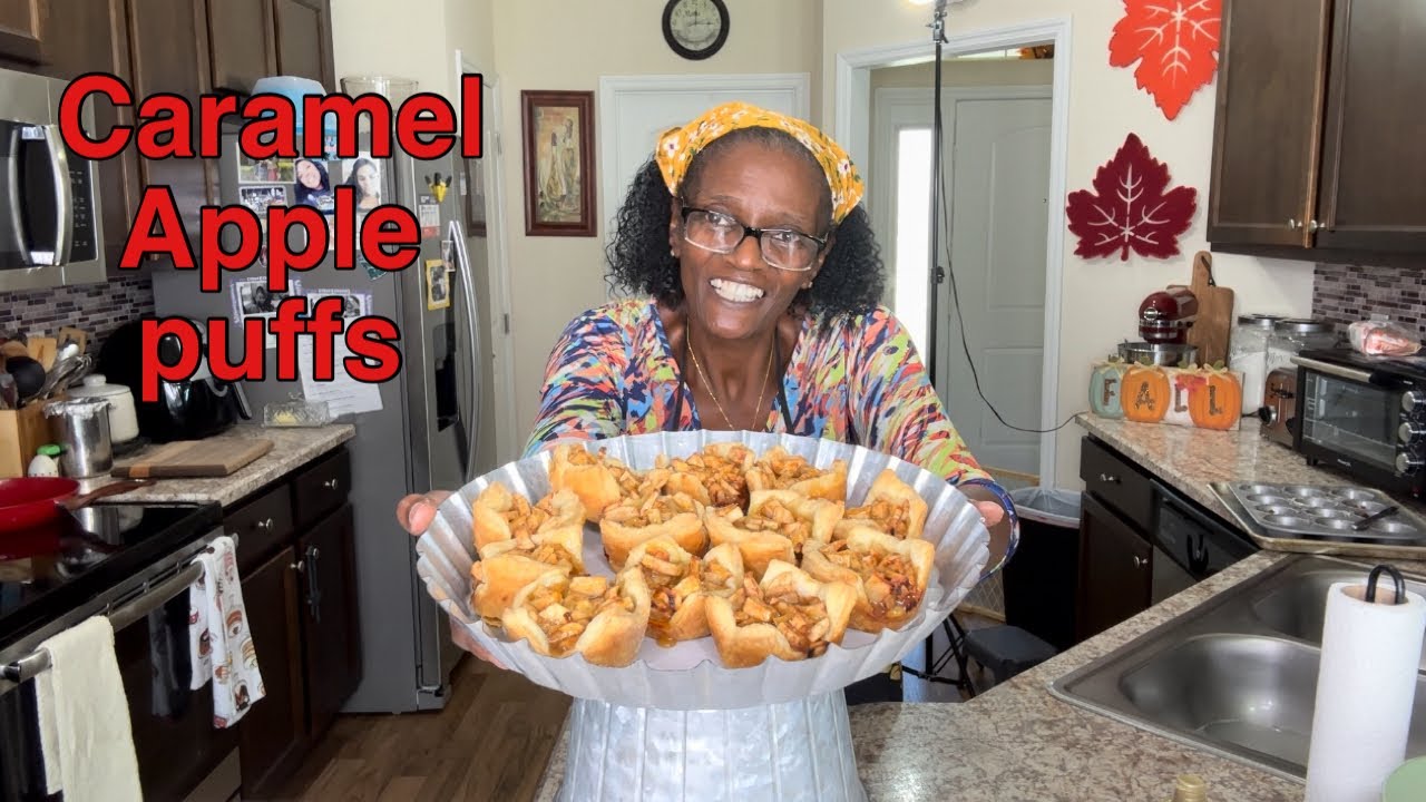 Caramel Apple Puffs Cups | Fall Delight | @cookingsemi ...