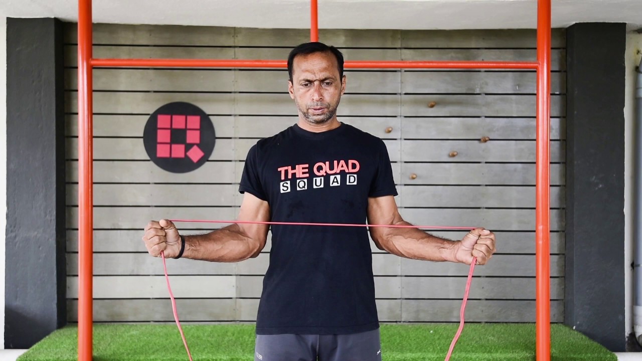 The Quad - Movement Tutorial - W Band Pull - YouTube