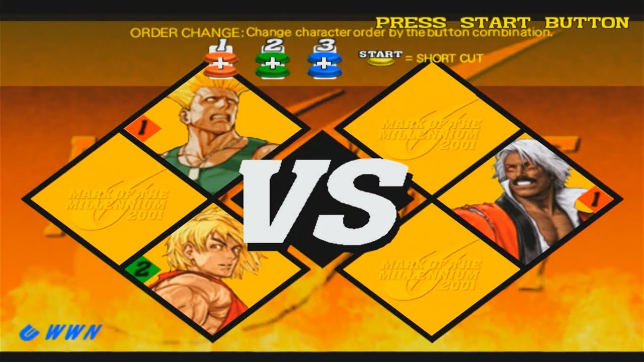 Capcom VS SNK 2 Guile and Ken arcade mode - YouTube