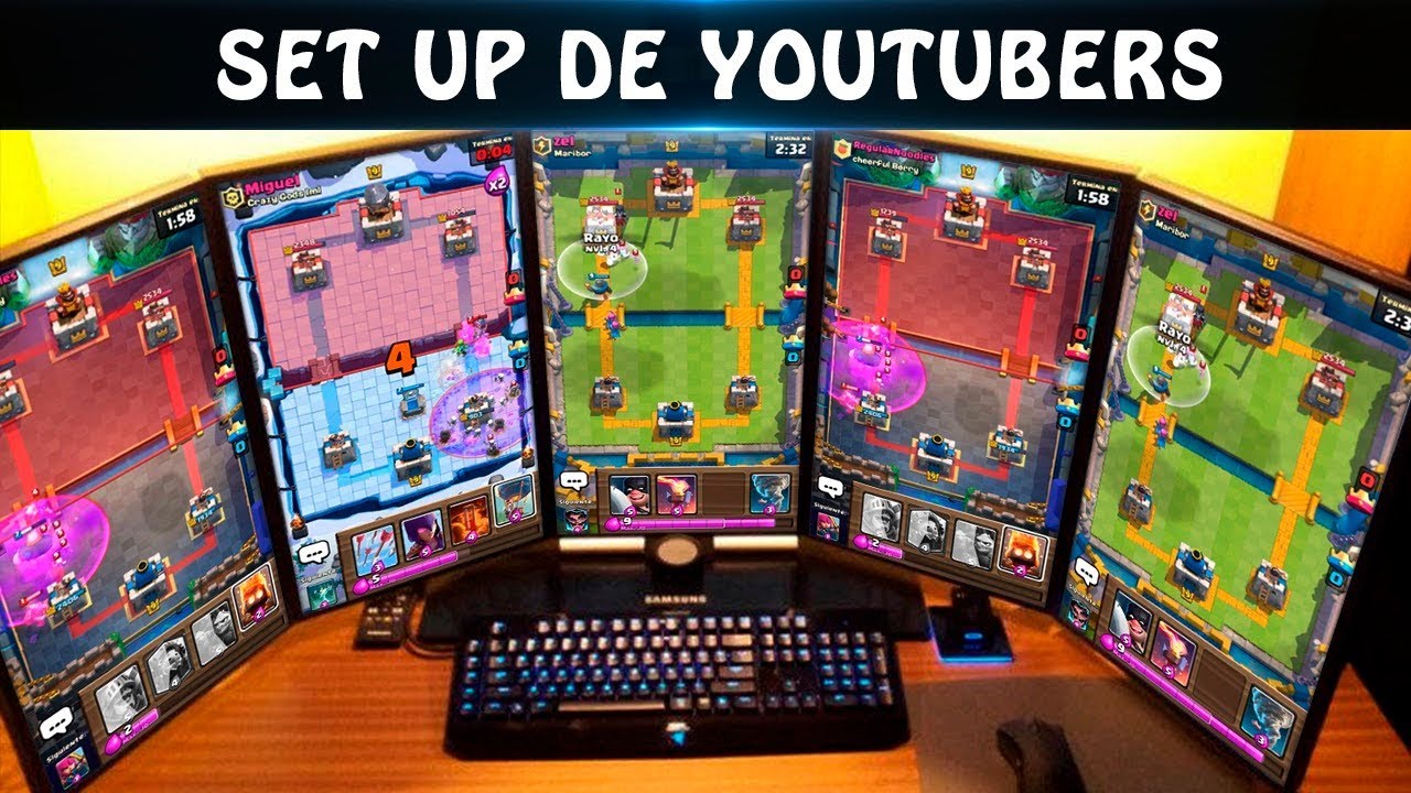 SET UP DE YOUTUBERS - YouTube