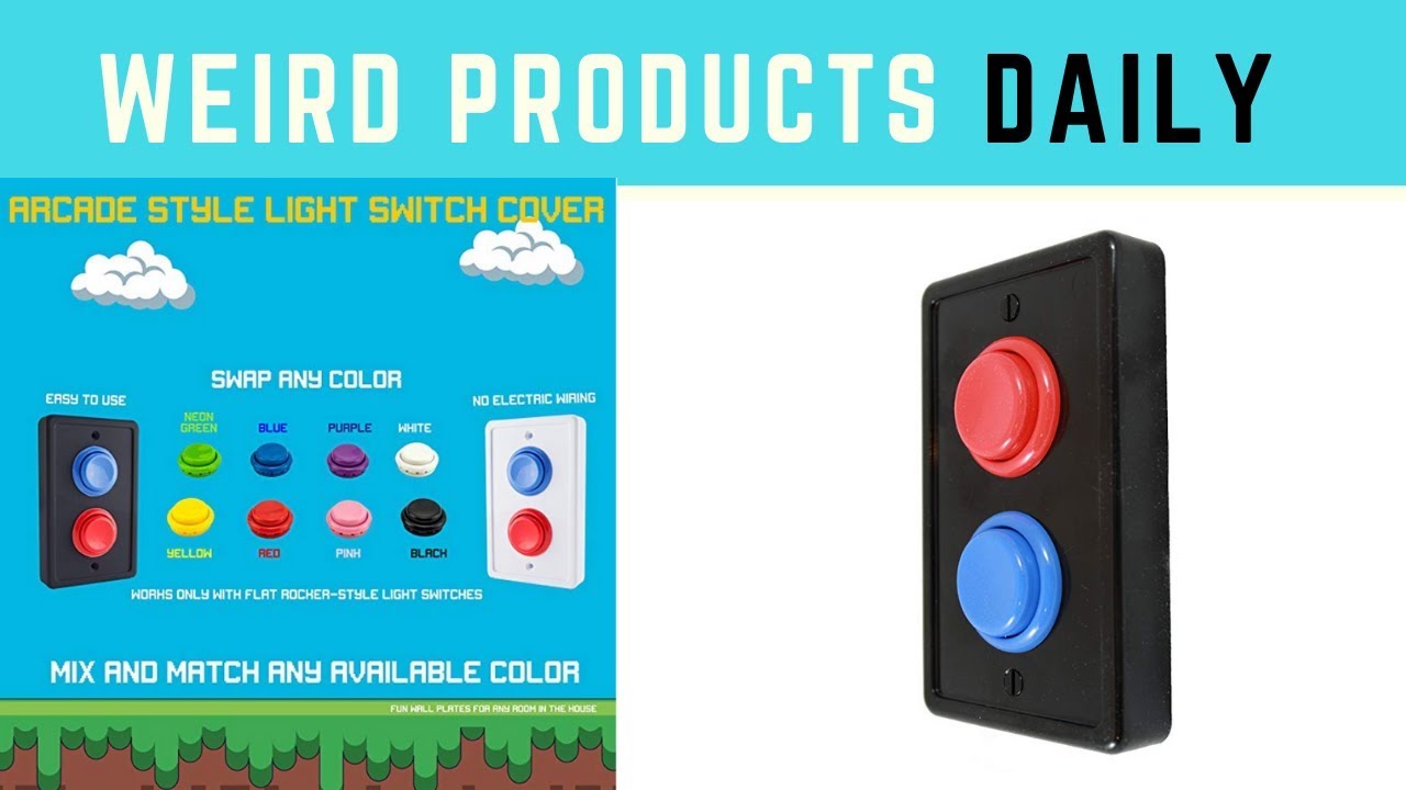 Weird Products Daily | Retro Video Game Light Switch Face Plates, Great ...