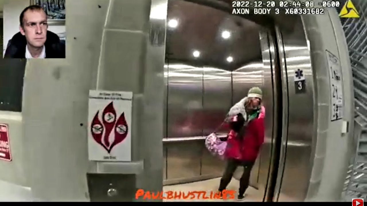 Code Blue Cam- Police Surprise Disorderly Woman as Elevator Opens ...