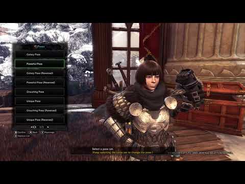 Monster Hunter World: Iceborne DLC - Short Bob Hairstyle - YouTube