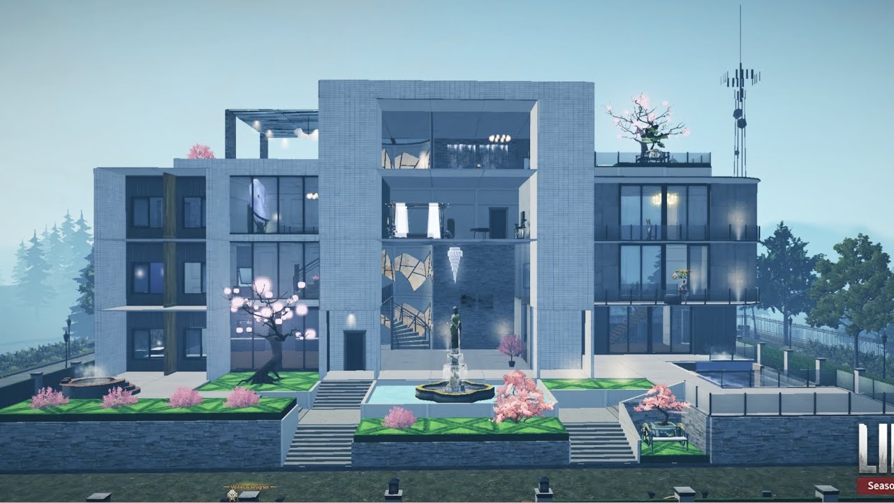 LifeAfter Double Manor: Modern Design - YouTube