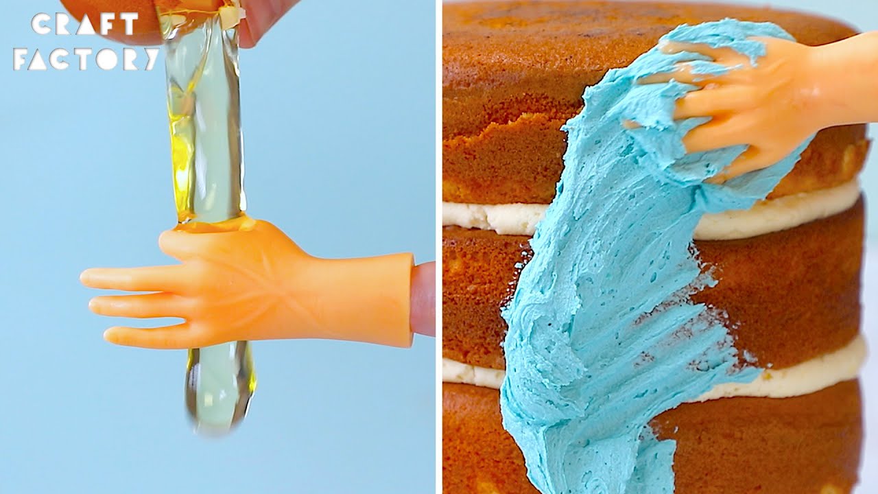 Tiny Baker vs Big Cake! What should Tiny Baker Make next? 🤩 | Cake Factory - YouTube