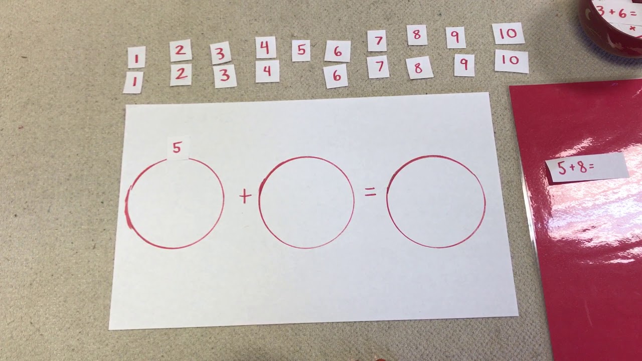 Simple Addition Game for Home - YouTube