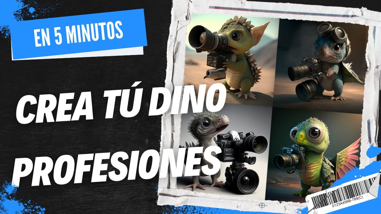 ¿Cómo Crear tus Propias Profesiones de Dinosaurio? / En Menos de 5 ...