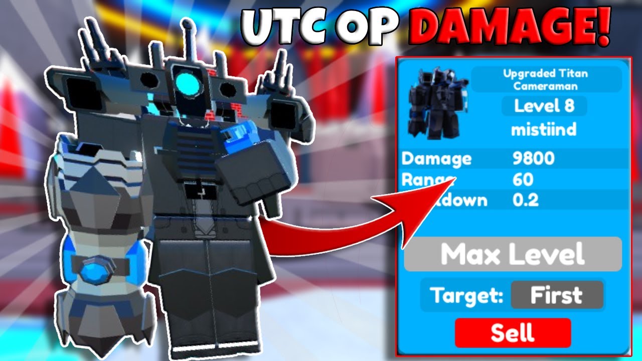 UTC OP Damge Update in Toilet Tower Defense ! #toilettowerdefense - YouTube