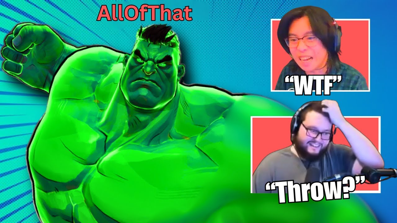 streamers RAGE against the Juggle KING HULK - YouTube