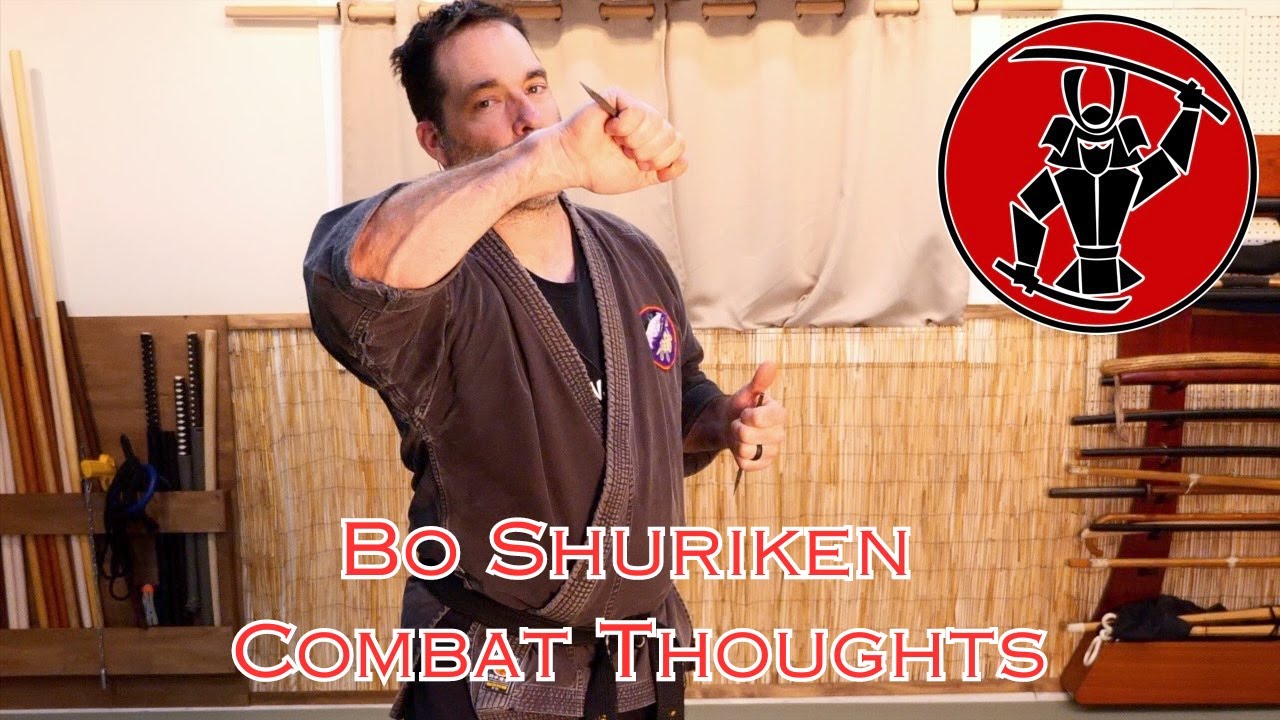 Hand-to-Hand Combat with Bo Shuriken - YouTube