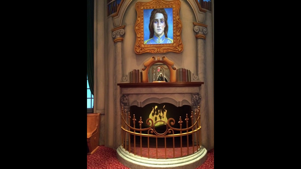 The Beast's Library at Disney California Adventure! - YouTube