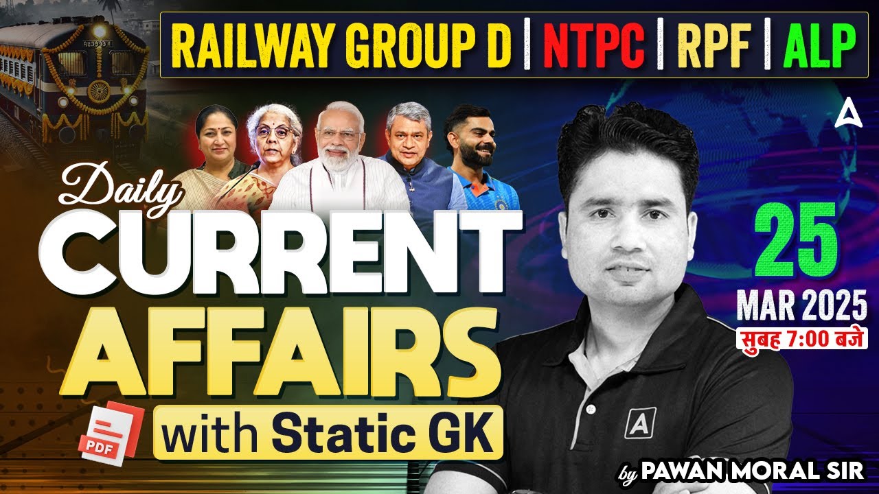 Current Affairs Today | 25 March 2025 Current Affairs | Daily Current ...