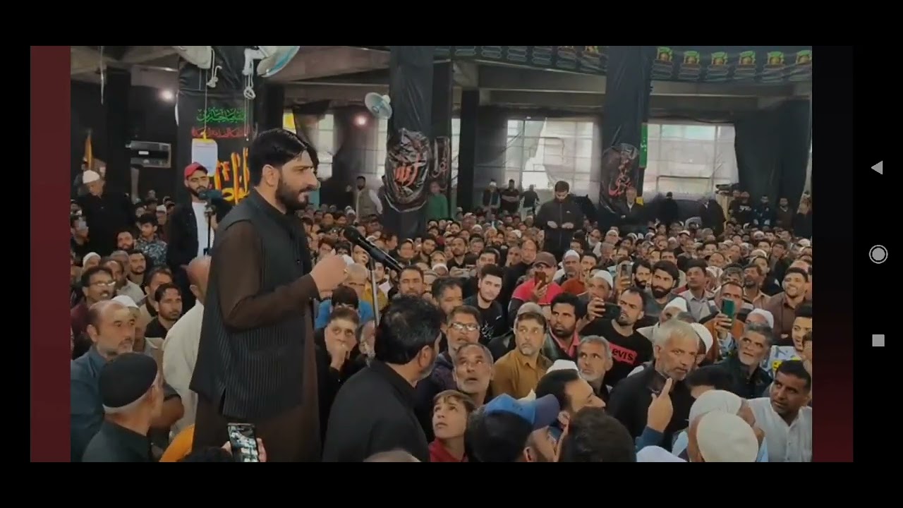 #Mashallah 👌#Aga Syed Rohullah sahab At Imambargah Aytullah Yousf r.a ...