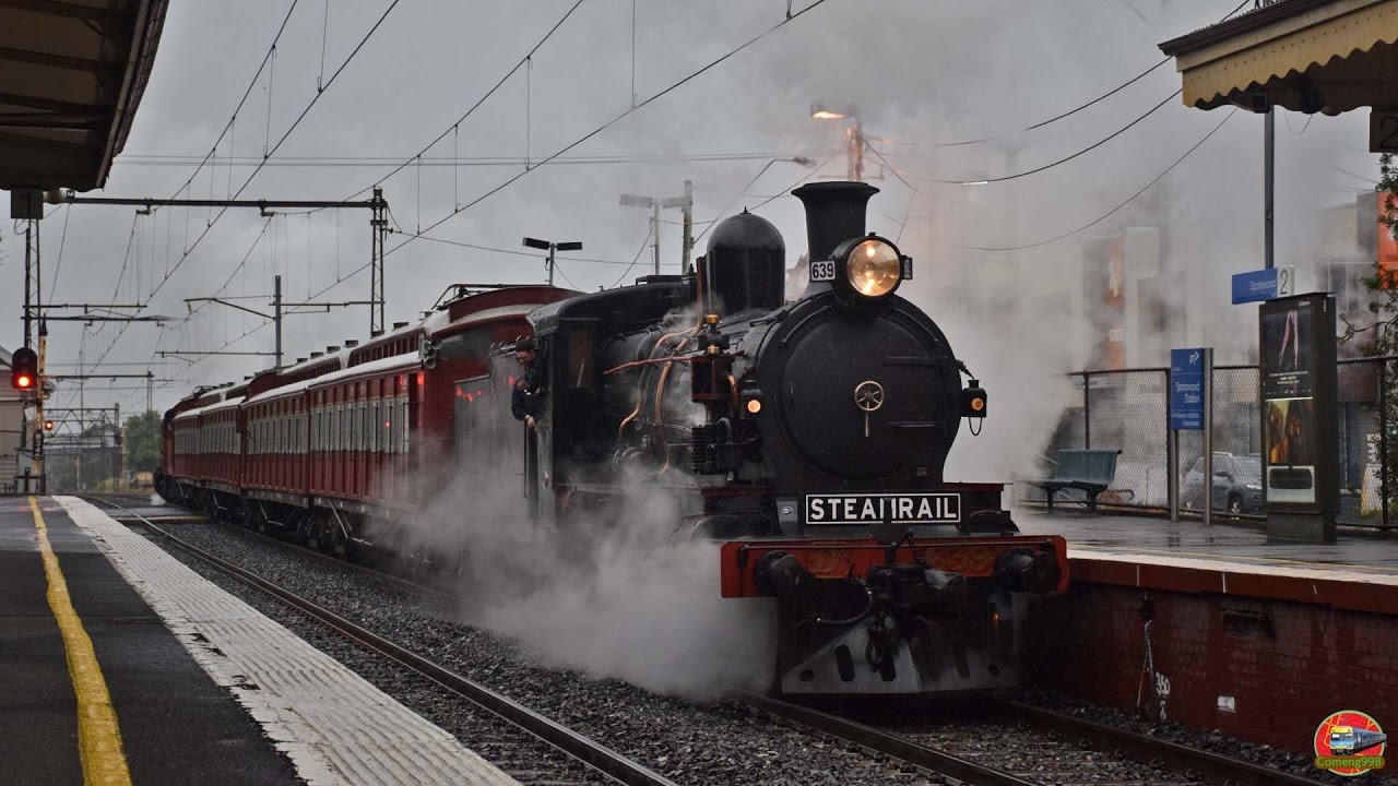 Steamrail - Suburban Shuttles April 2017 | K190, D3639 & Taits - YouTube
