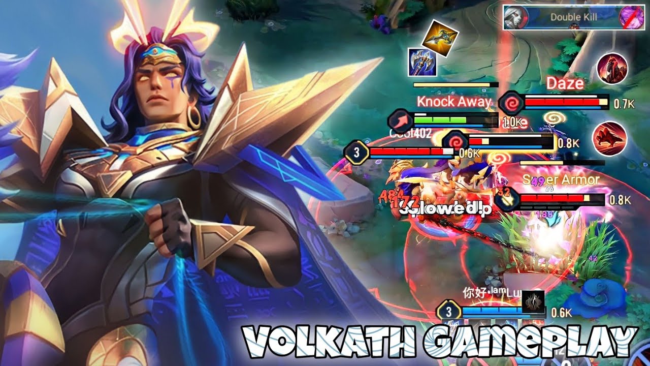 Volkath Jungle Pro Gameplay | Incredible Carry | Arena of Valor Liên ...