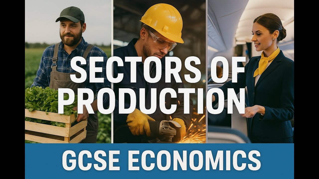 Sectors of Production Explained | AQA GCSE Economics Revision with Mr G ...
