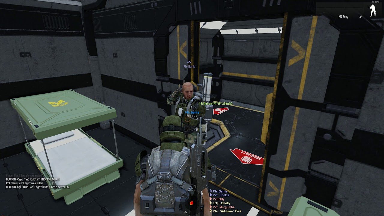 Squad bay antics with the 89th - YouTube