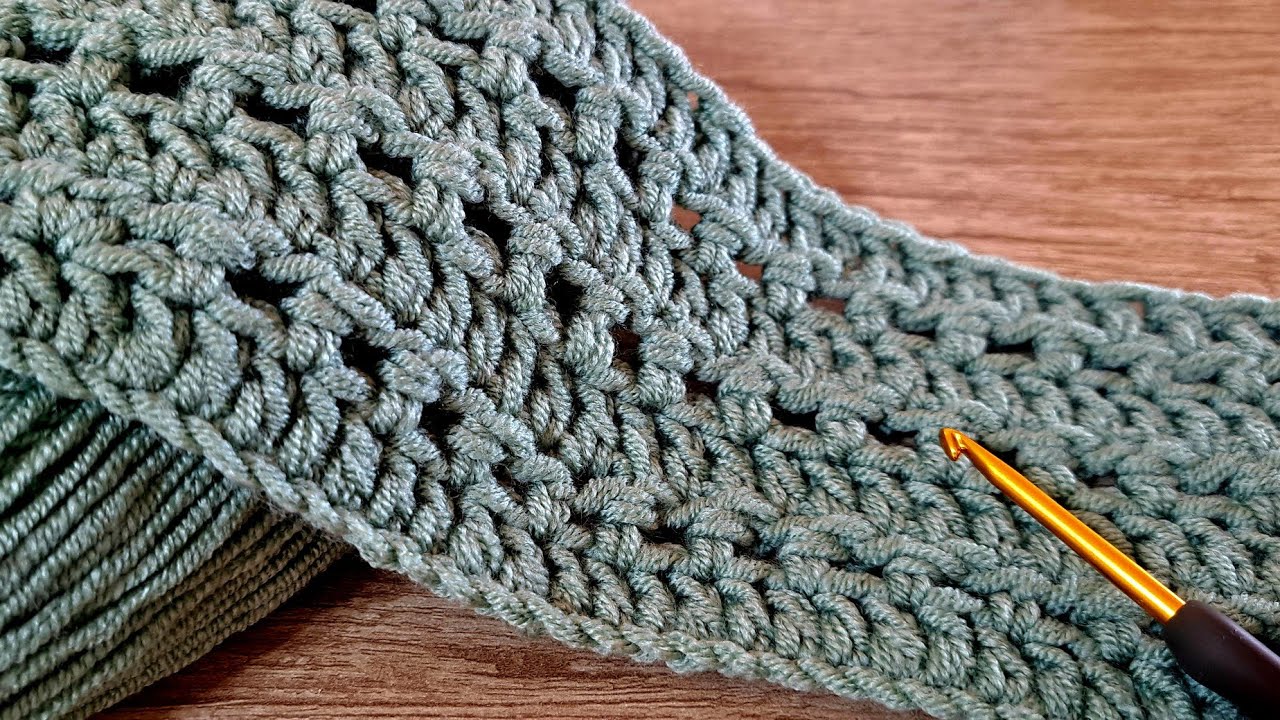 SO EASY, FAST & LOVELY Crochet Pattern for Beginners! Stitch for ...