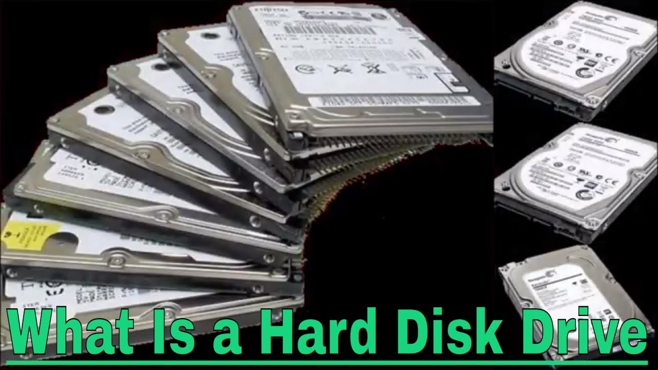 What Is a Hard Disk Drive - YouTube
