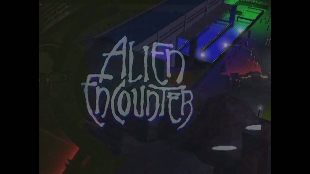 Disney's Alien Encounter Preview RCT3- 50TH Video Anniversary - YouTube
