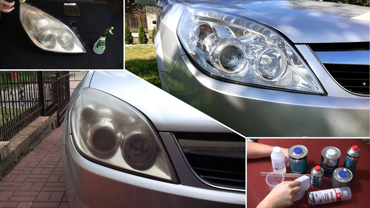 Regeneracja reflektorów lamp samochodowych. - YouTube