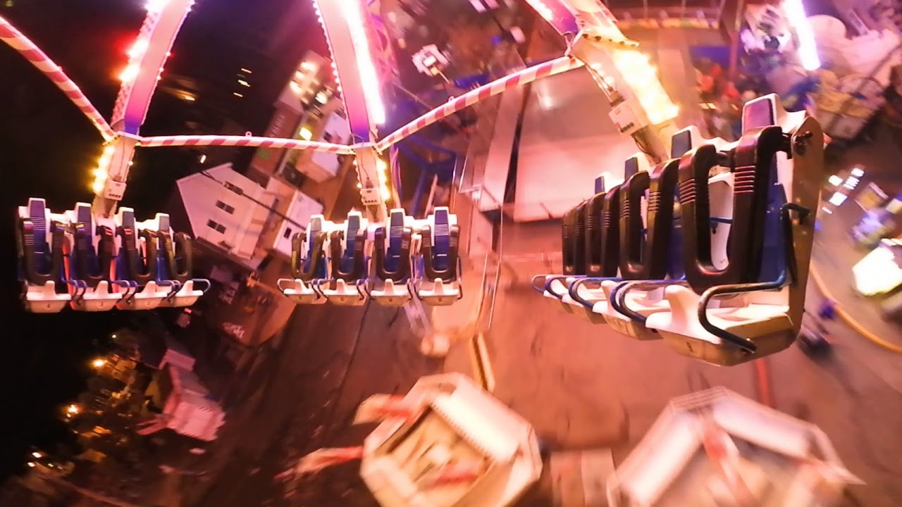 360 Degree Virtual Reality Ride on the Freak Out - YouTube