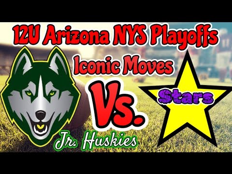 Spring Tackle Football 12U Arizona NYS League Playoffs Mesa Stars Vs ...