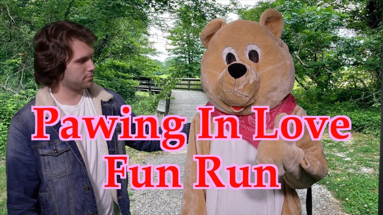 Pawing In Love Fun Run - YouTube
