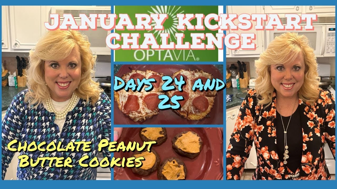 JANUARY KICKSTART CHALLENGE // DAYS 24 AND 25 // OPTAVIA 5 & 1 ...