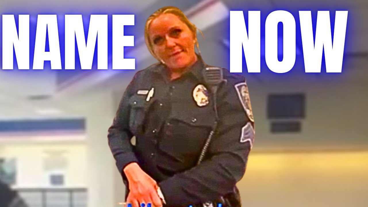 Female Cop FLIPS OUT At Clever Citizen After He Did This - YouTube