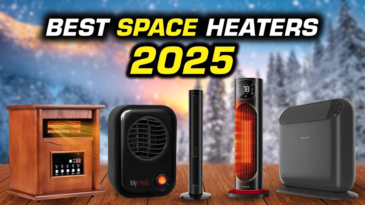 Best Space Heater - Top 6 Best Space Heaters (2025 Buying Guide)! - YouTube