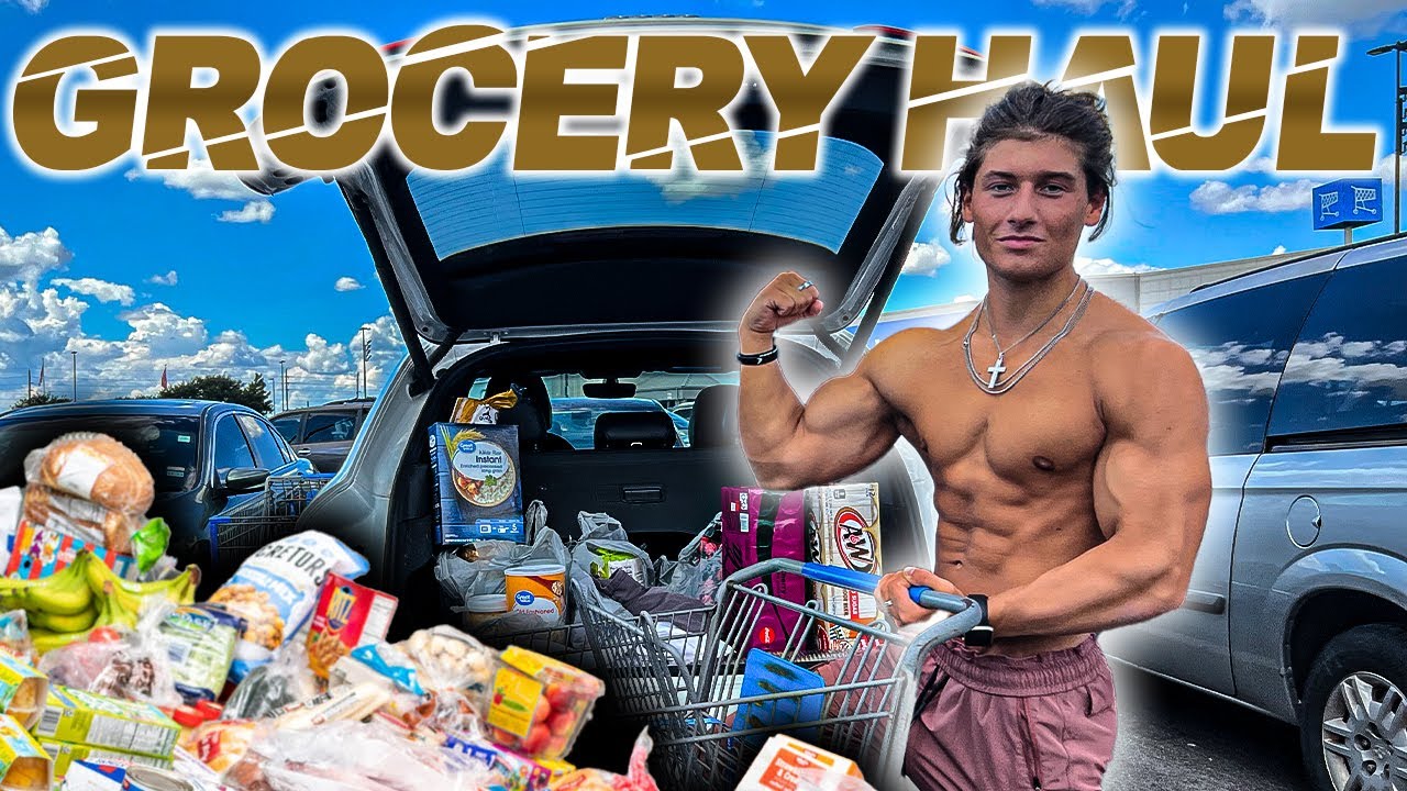 GROCERY HAUL TO PUT ON MUSCLE - YouTube