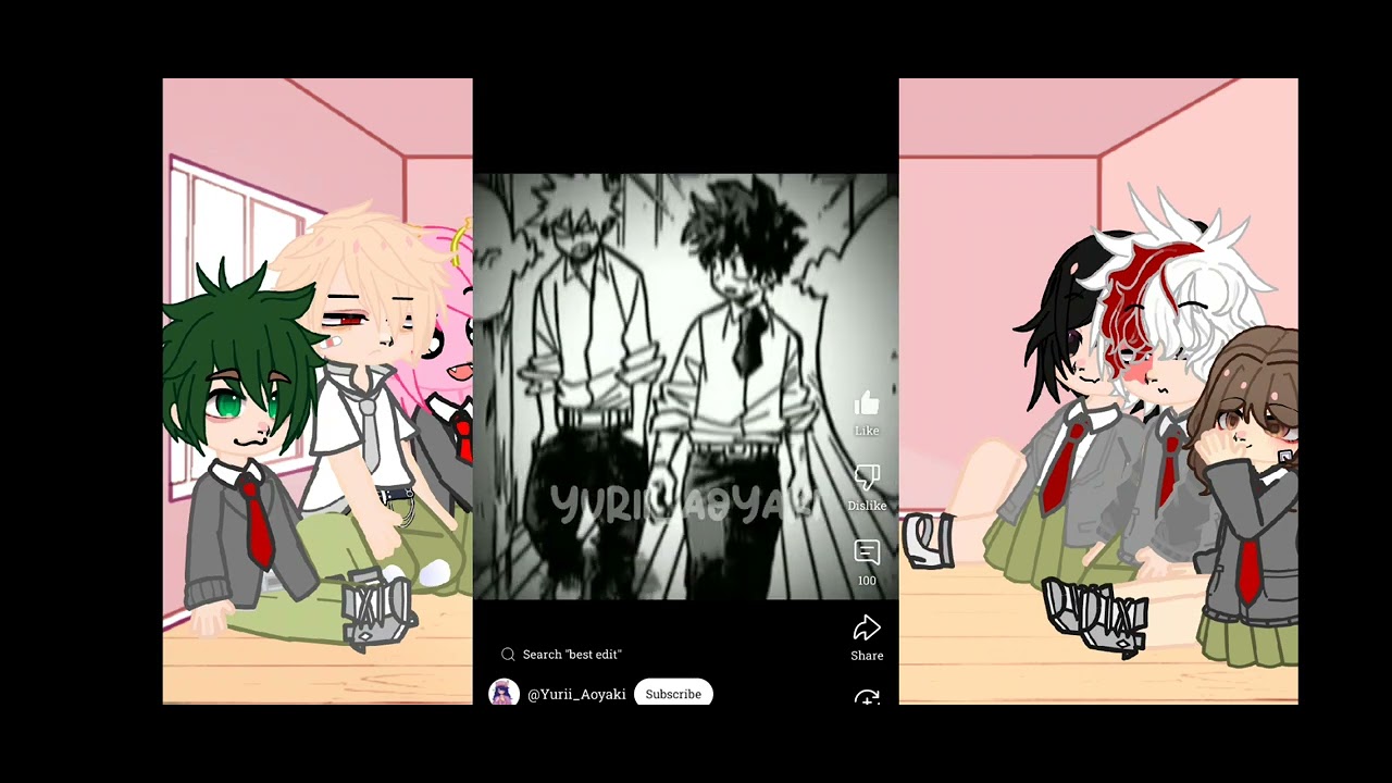 Some of MHA reacts to BKDK |my first reaction video| - YouTube
