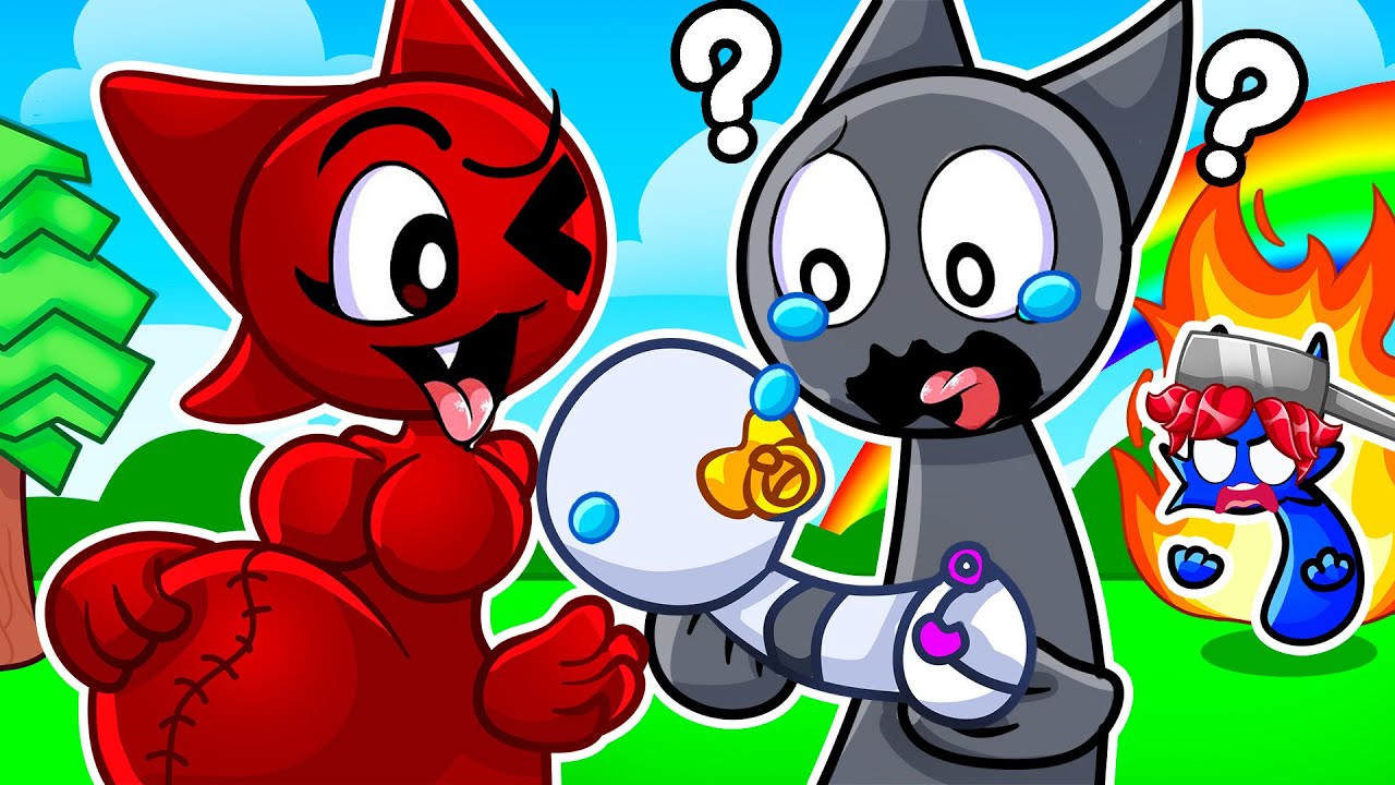 Mroona x Gray's Baby is Wyrum?! | Incredibox Sprunki Animation - YouTube