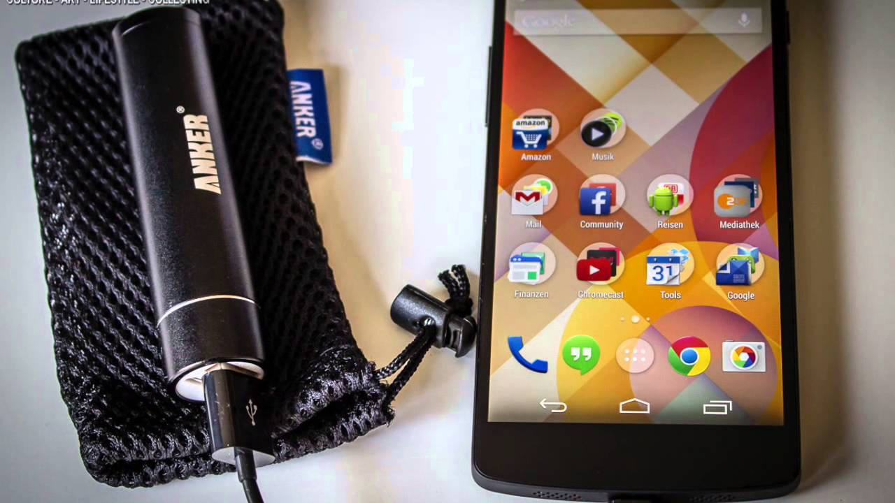 Review - Test - Anker Astro Mini 3000 mAh Powerbank Akku - YouTube