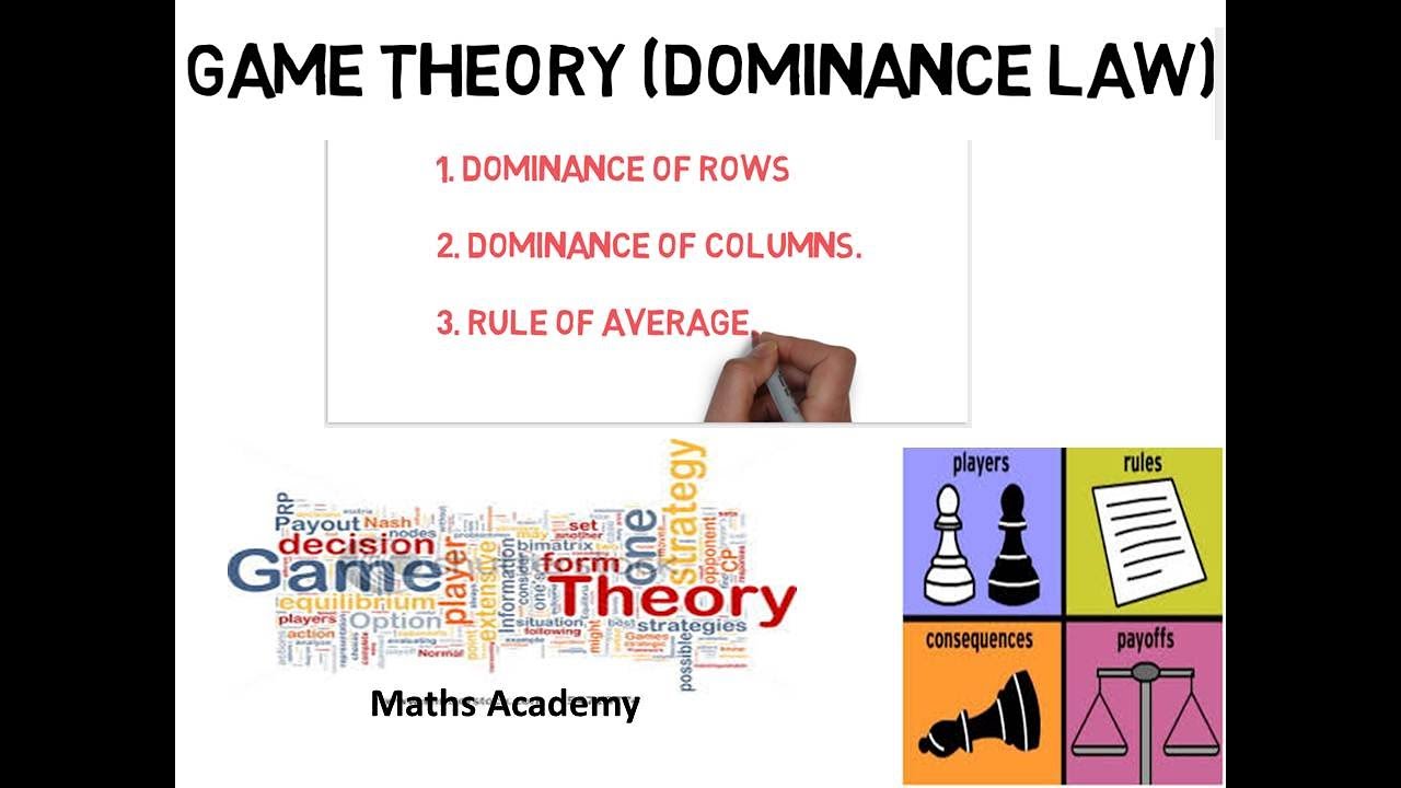 Game Theory (Dominance Law including the rule of Average) Part 2 of 2 ...