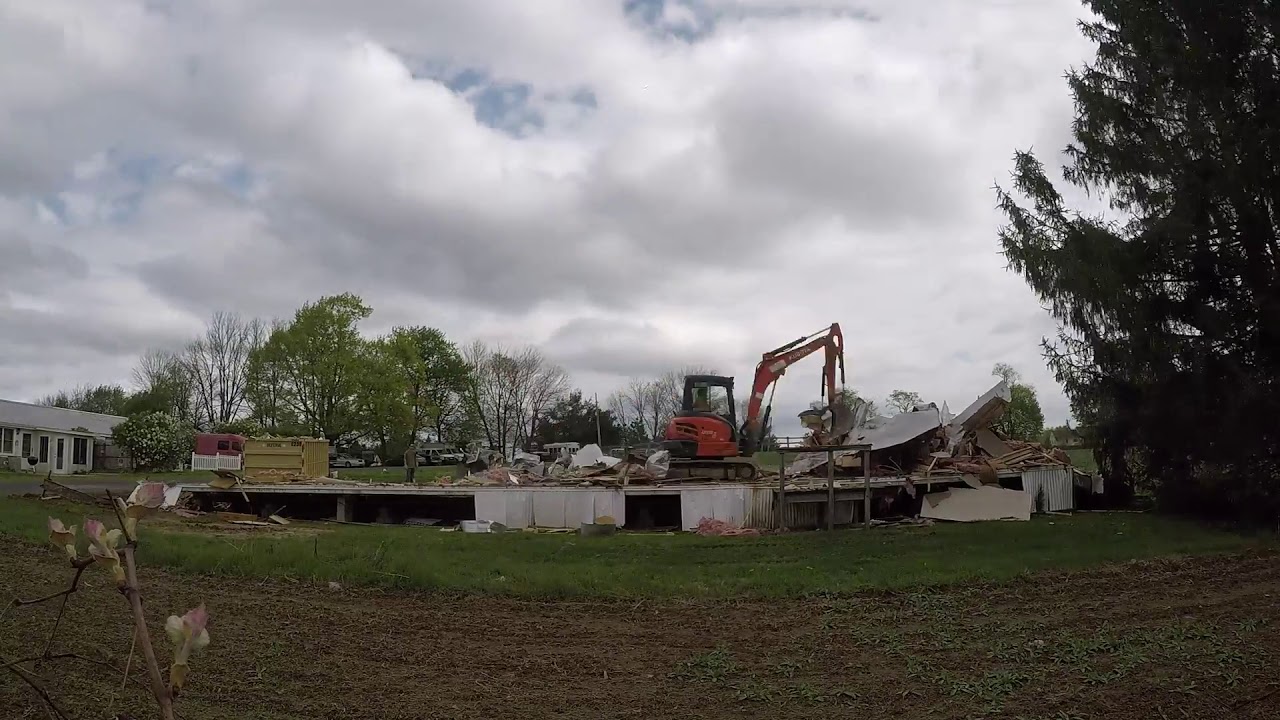 Trailer Demolition - YouTube