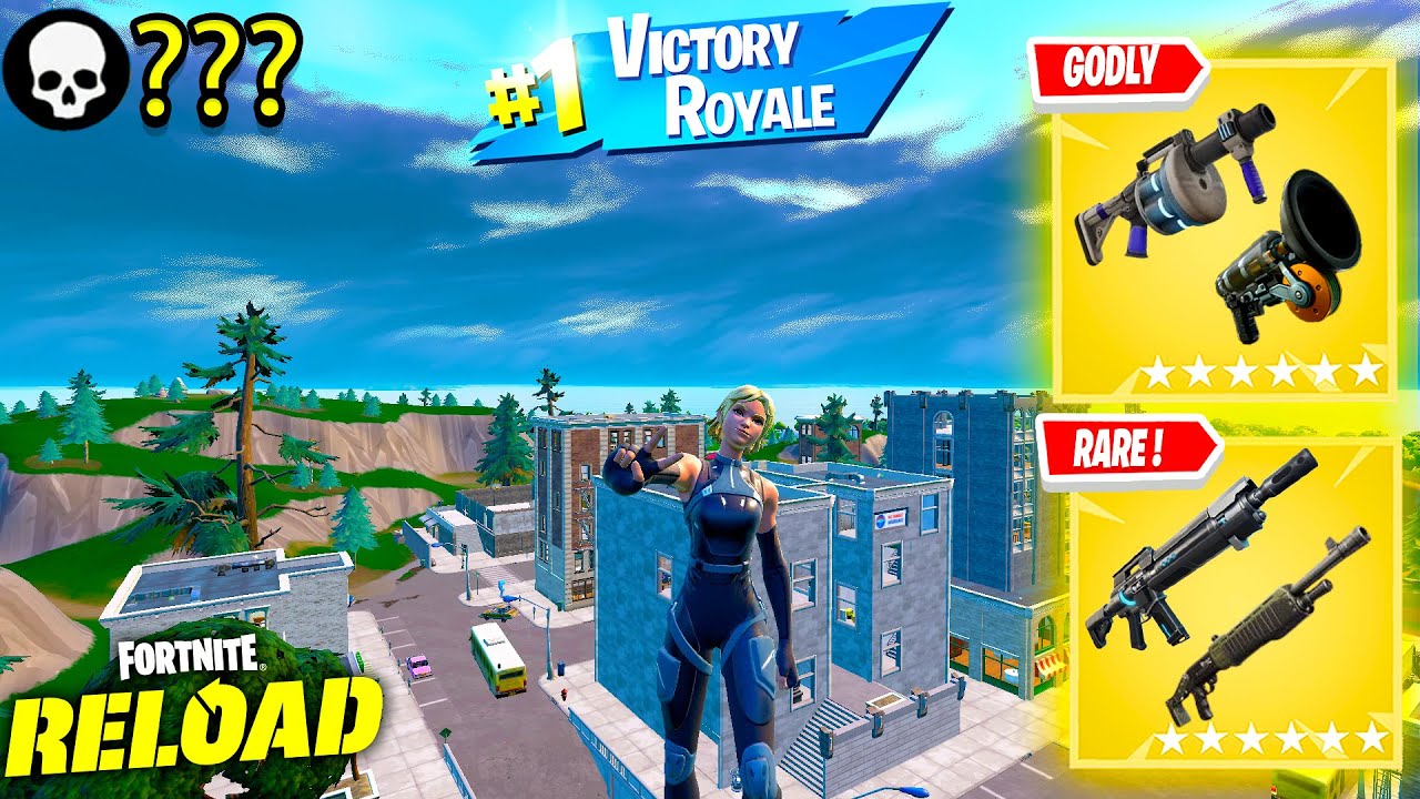 Fortnite Reload ( *MYTHIC GRAPPLER + Pulse AR + Shockwave Launcher ...