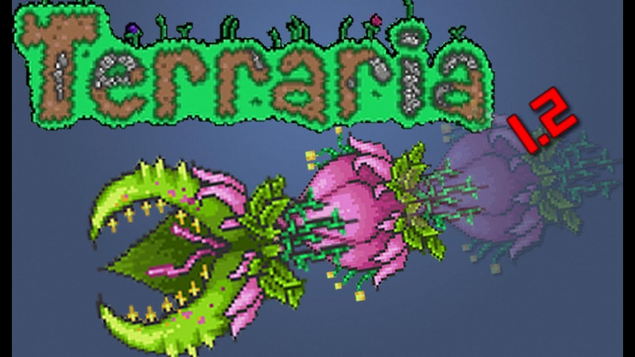 Terraria 1.2- PLANTERA, NATAL, MECHANICAL WORM, TUDO!- Episódio 11 ...