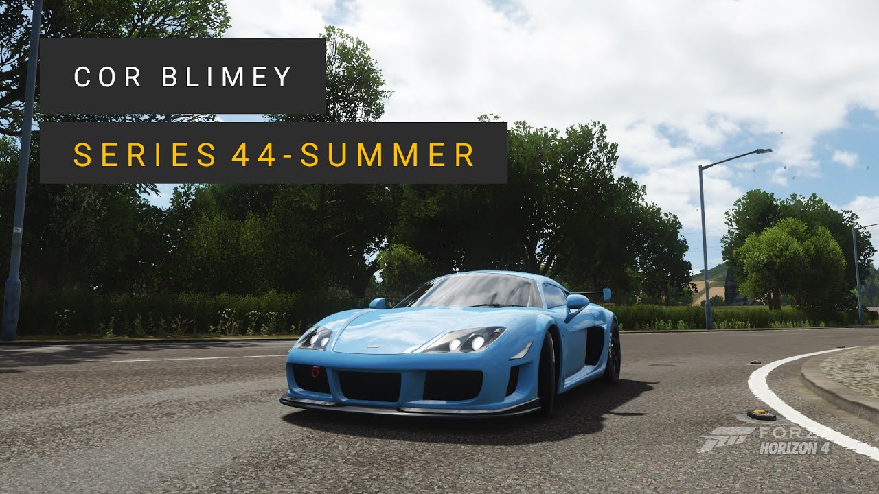 Forza Horizon 4: Forzathon Challenge - 'Cor Blimey' Walkthrough - YouTube