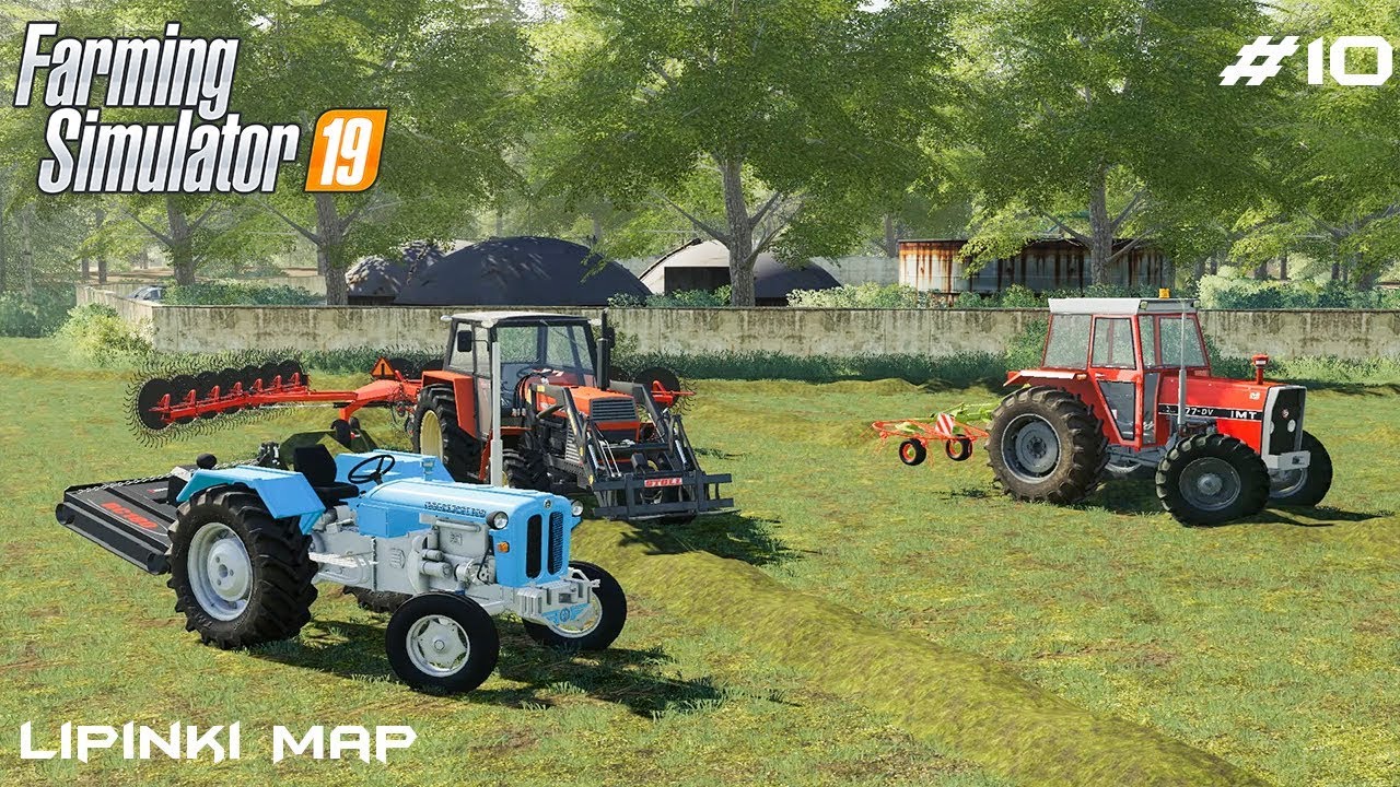 Mowing,windowing and teddering | Small Farm | Farming Simulator 2019 ...